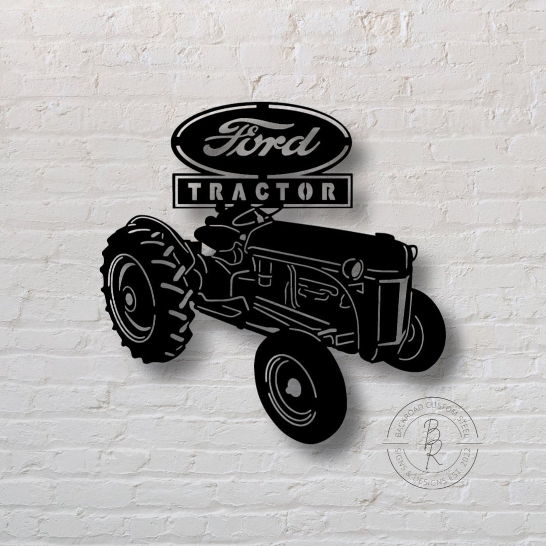 Ford tractor sign | BACKROAD CUSTOM STEEL SIGNS & DESIGNS